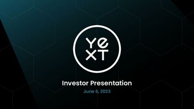 Presentations :: Yext, Inc. (YEXT)