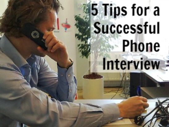 5 Tips for a Successful Phone Interview :: Omni One