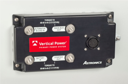 Astronics Introduces the Vertical Power Primary Power System for Solid ...