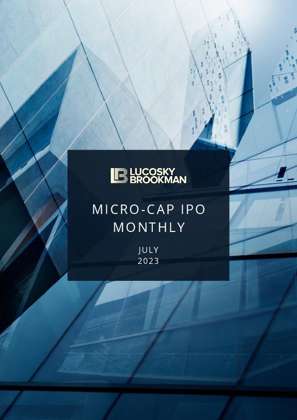 Micro-Cap IPO Report :: Lucosky Brookman LLP