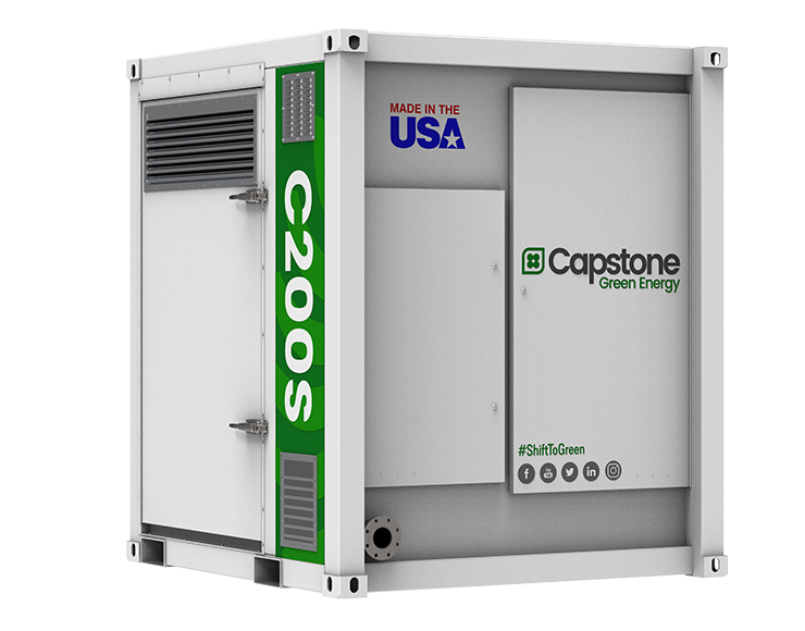 Capstone Green Energy Power Rentals