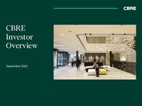 Presentations :: CBRE Group, Inc. (CBRE)