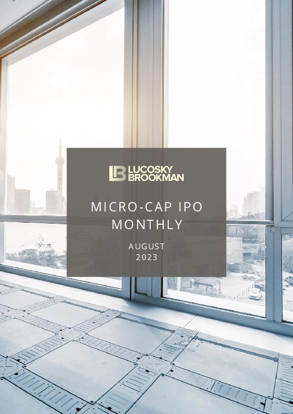 Micro-Cap IPO Report :: Lucosky Brookman LLP