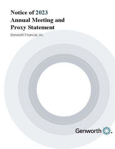 Annual Reports & Proxy :: Genworth Financial, Inc. (GNW)