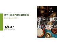 Presentations :: MGP Ingredients, Inc. (MGPI)