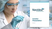 Presentations :: Navidea Biopharmaceuticals, Inc. (NAVB)