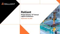 Presentations :: Ralliant Corporation (RAL)