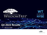 Presentations :: WisdomTree, Inc. (WT)