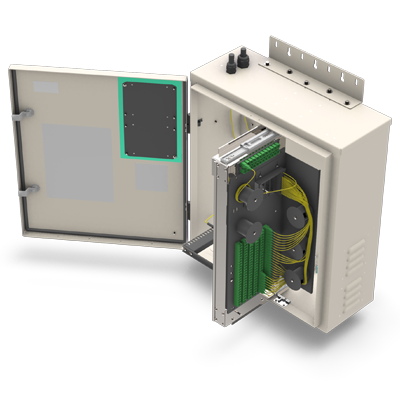 Fiber Distribution Hub Cabinet | 144 Port FDH :: Westell Technologies ...
